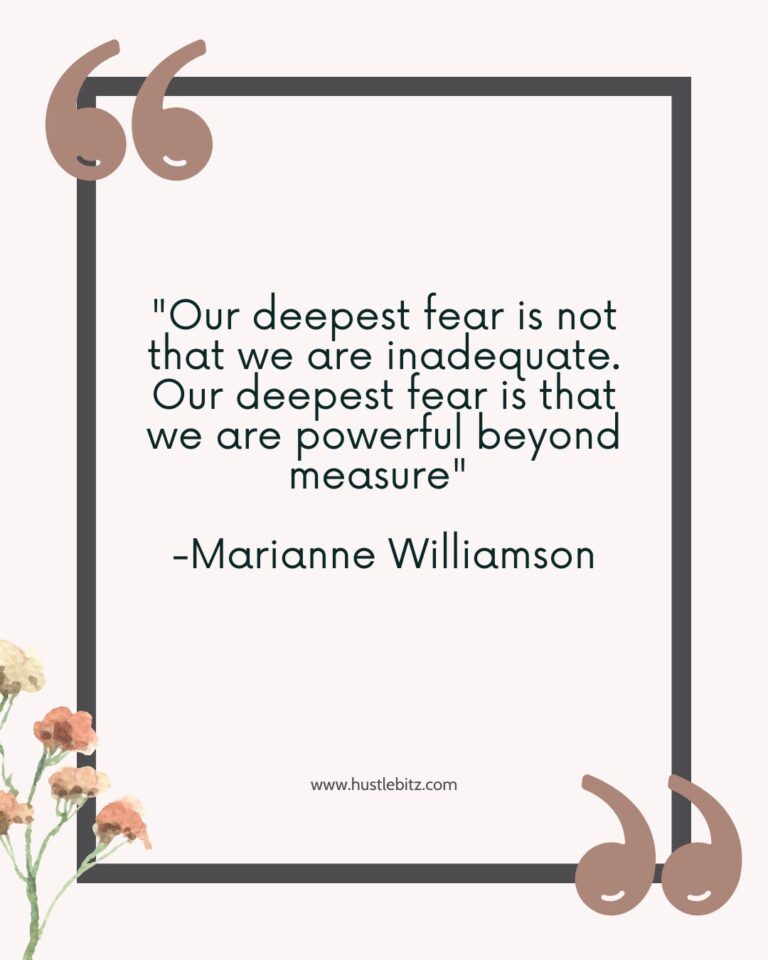Inspirational Quotes to Conquer Fear | Hustlebitz